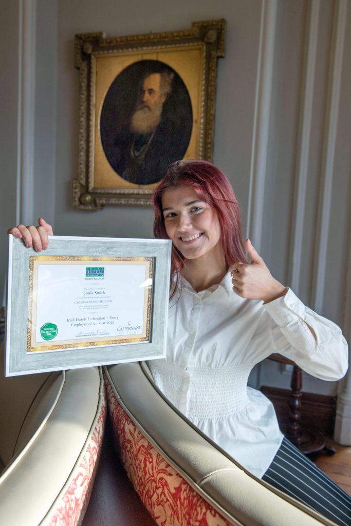 Sonia named overall Employee of the Year - Killarney Advertiser