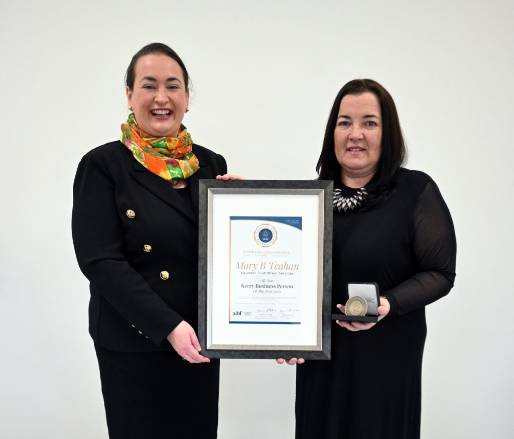 Mary B named All-Star Kerry Business Person of the Year - Killarney ...