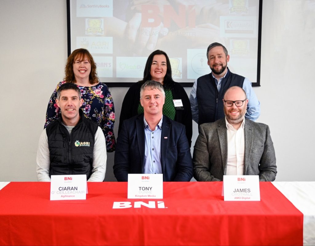New leadership team for Killarney BNI - Killarney Advertiser