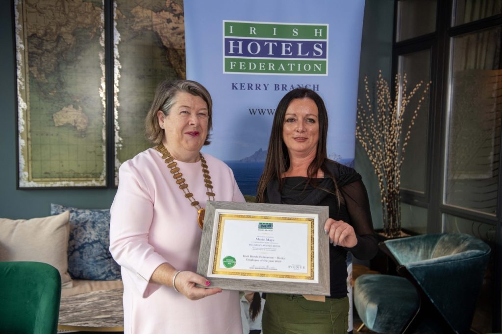 The Kerry branch of the Irish Hotel Federation has named Maria Maye as ...