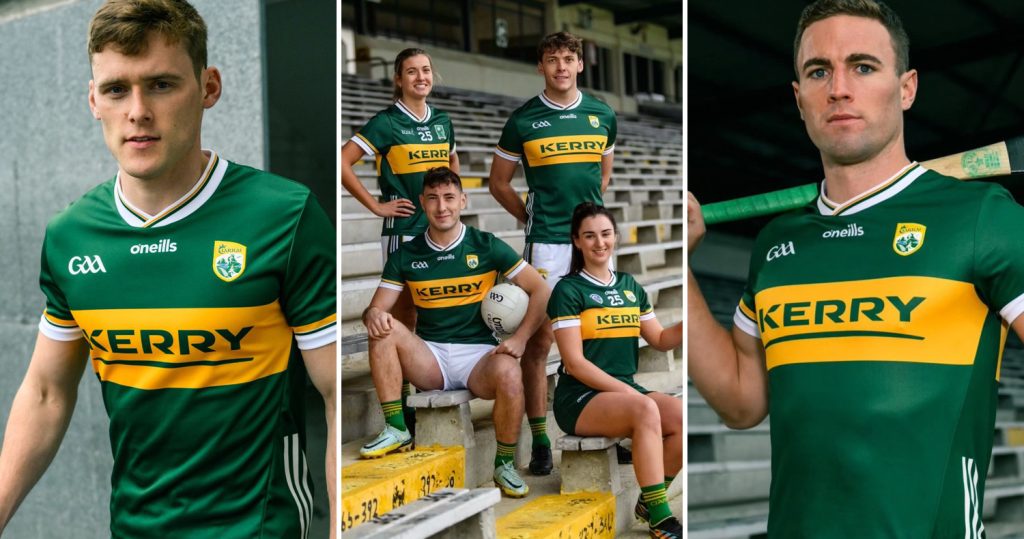 Classy new Kerry GAA home jersey unveiled to rave reviews - Killarney ...