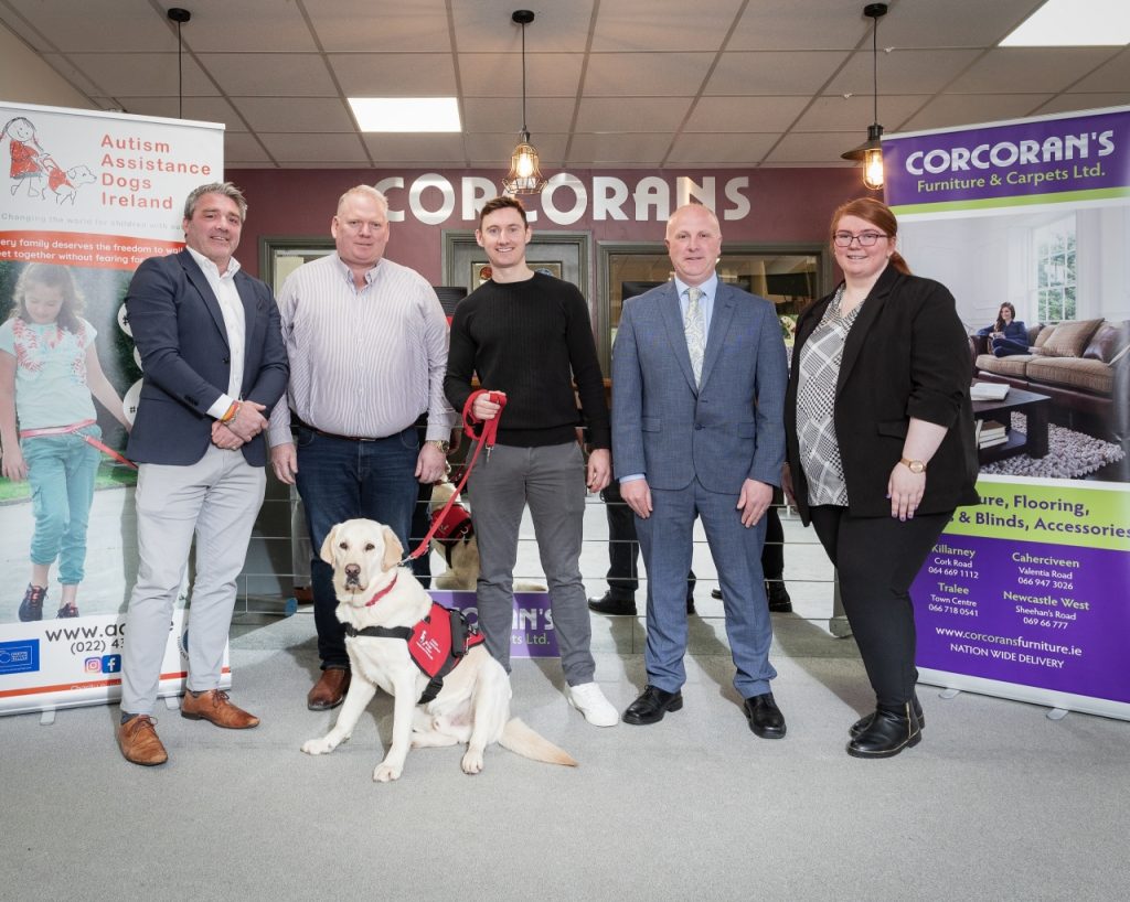 Charity walk though the Gap of Dunloe for Autism dog charity ...