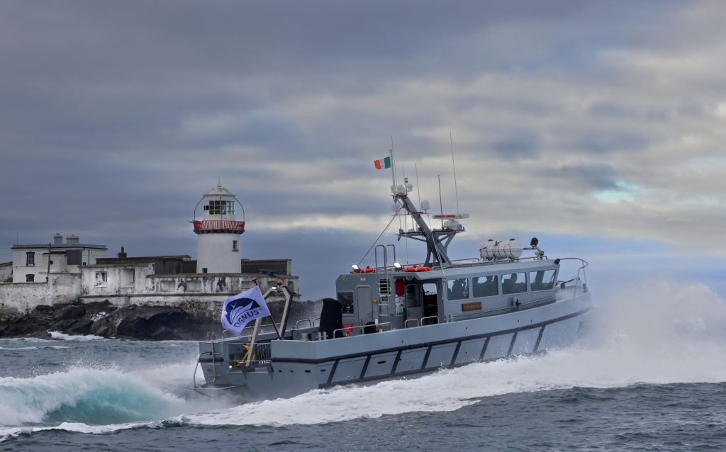 First new naval vessel in 40 years launched in Valentia - Killarney ...
