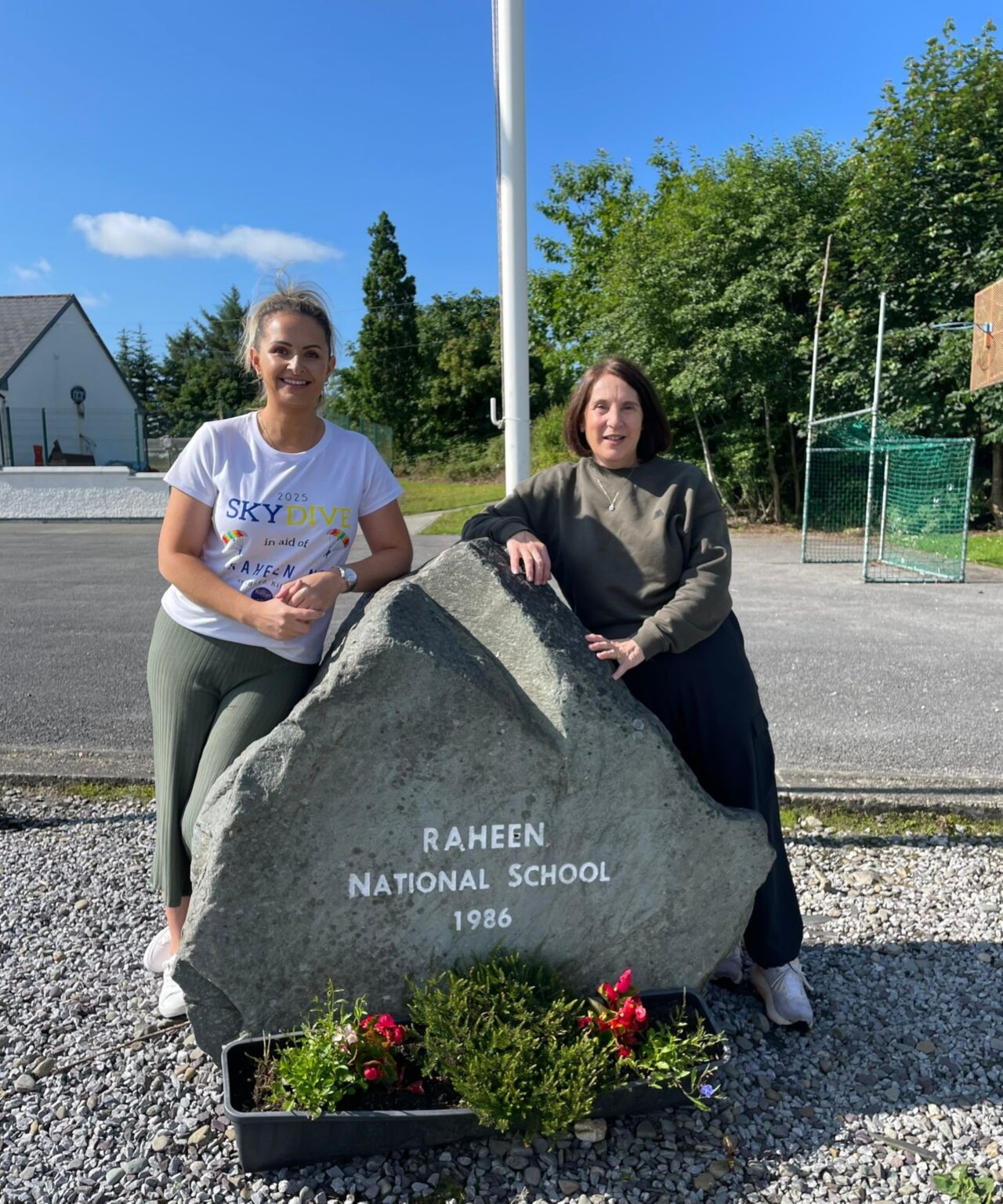 Raheen NS SNA to skydive for school pitch upgrade - Killarney Advertiser