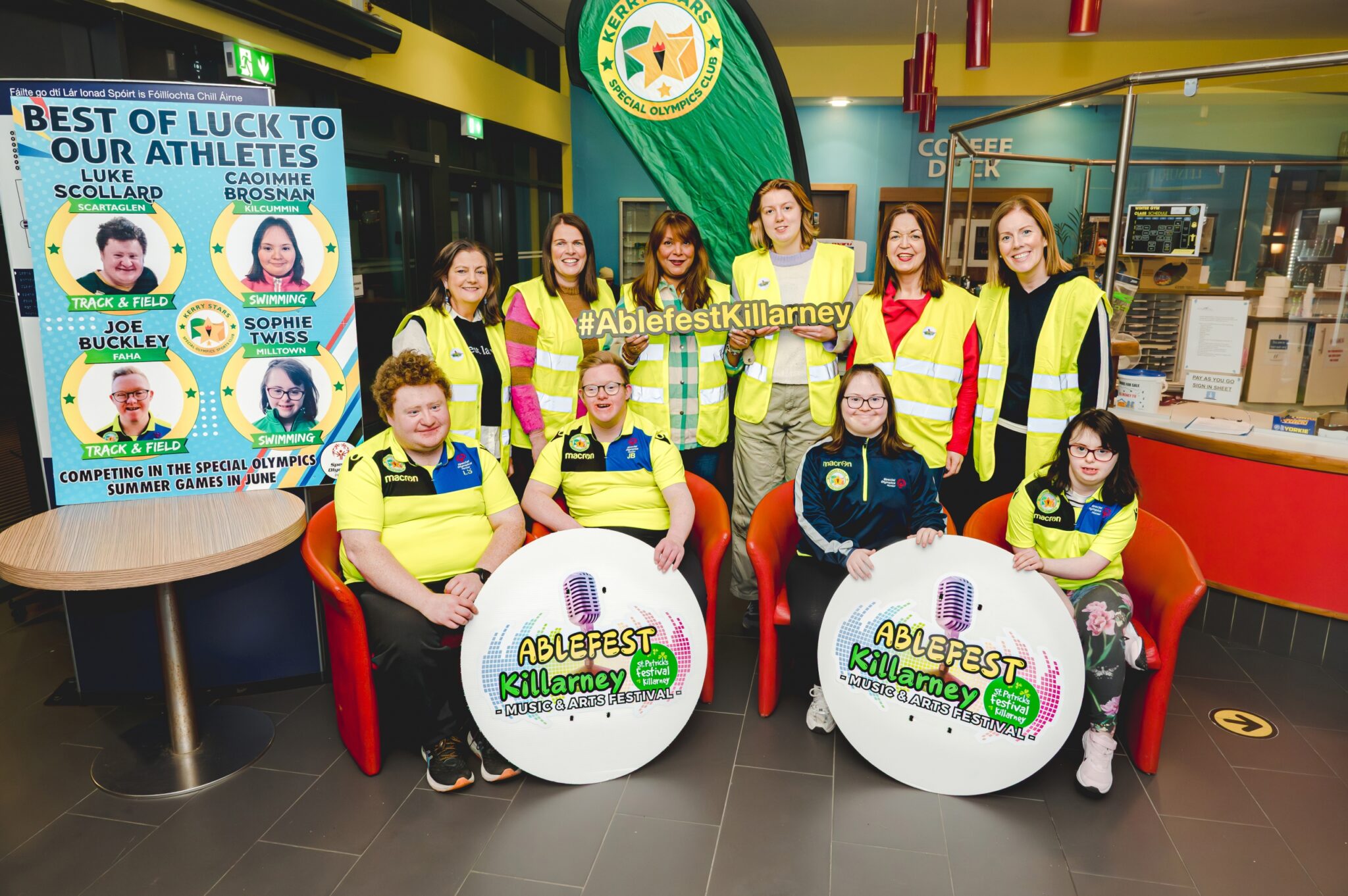 Kerry Stars help launch of Ablefest 2026 - Killarney Advertiser