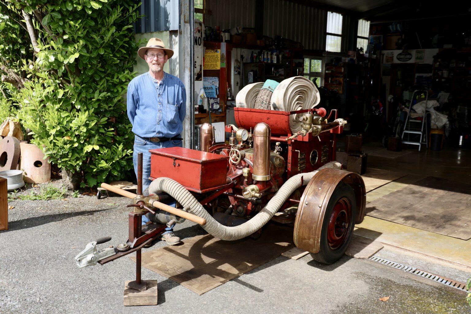100-year-old fire tender beautifully restored - Killarney Advertiser
